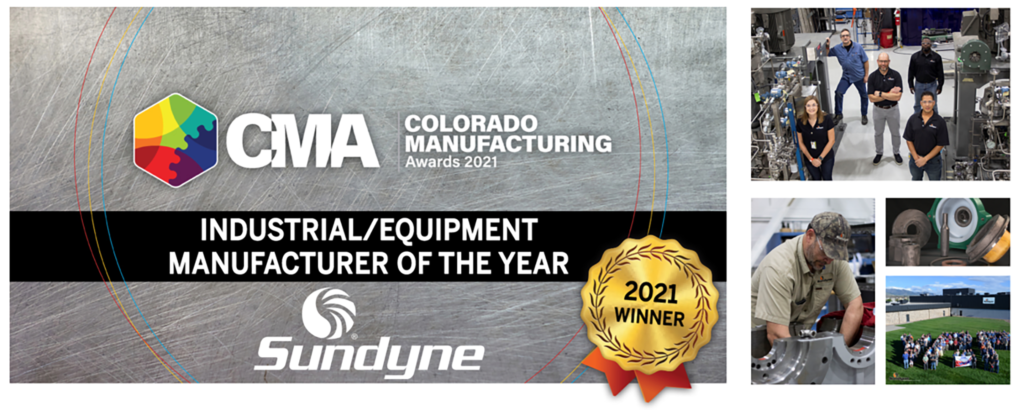 Sundyne Named Industrial Equipment Manufacturer of the Year | Sundyne