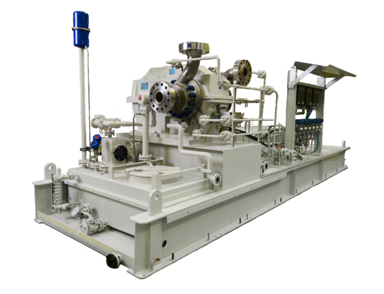 Sundyne HMP 7000 Overhung Impeller Integrally Geared Multi-Stage Pump ...